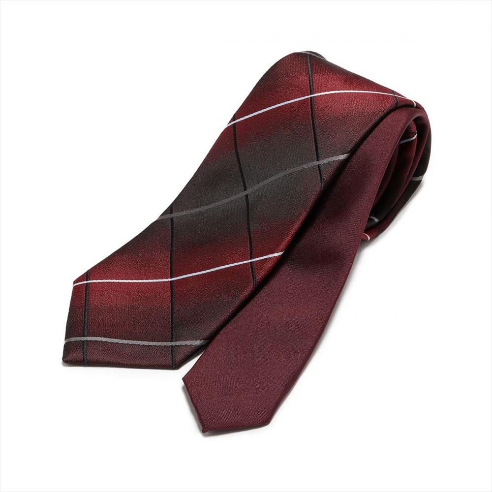 ナロータイ クレリックタイ ボルドー ビジネス フォーマル(940 ボルドー): 東京シャツ公式通販｜ノーアイロン形態安定ビジネスワイシャツ専門店